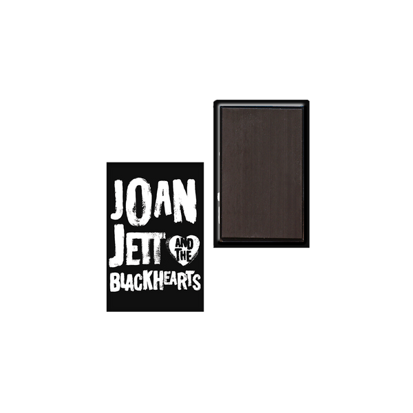 Joan Jett and the Blackhearts - Painted Logo Magnet – Joan Jett and the ...