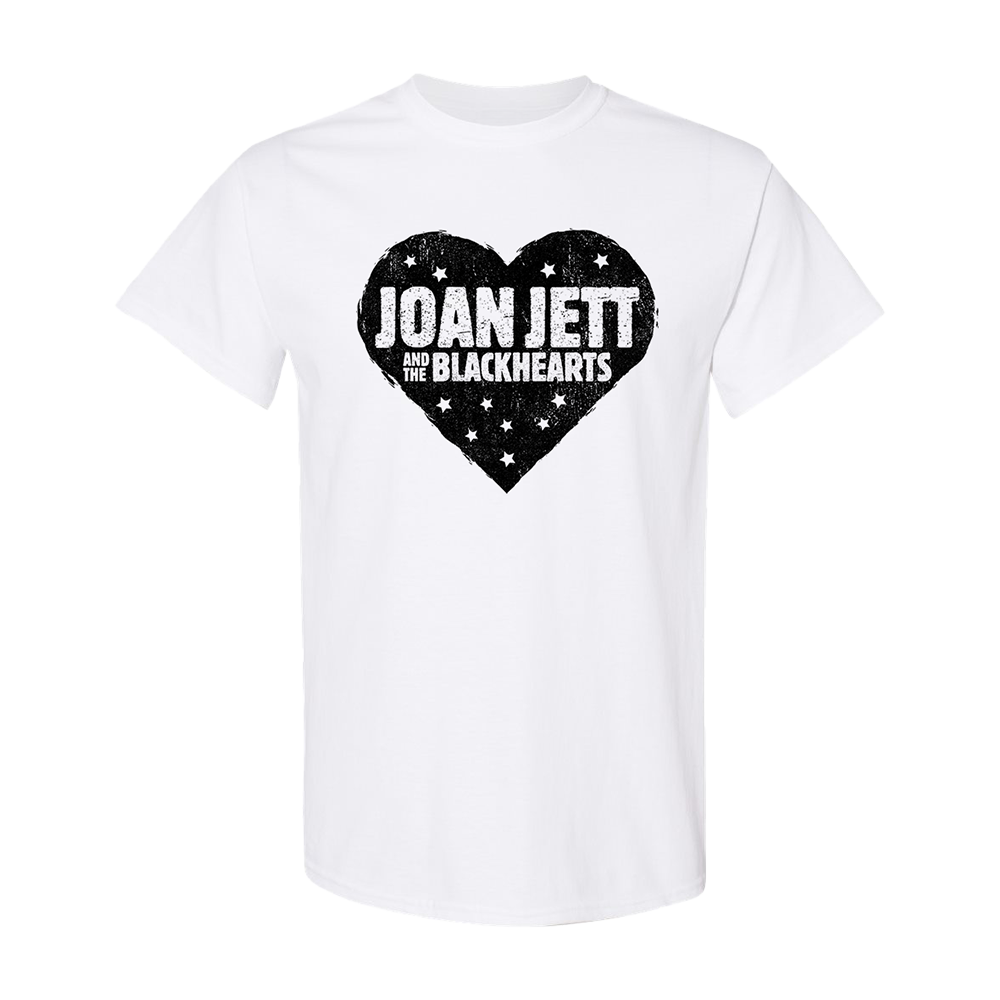 Joan Jett and the Blackhearts - Heart Logo T-Shirt – Joan Jett and the ...