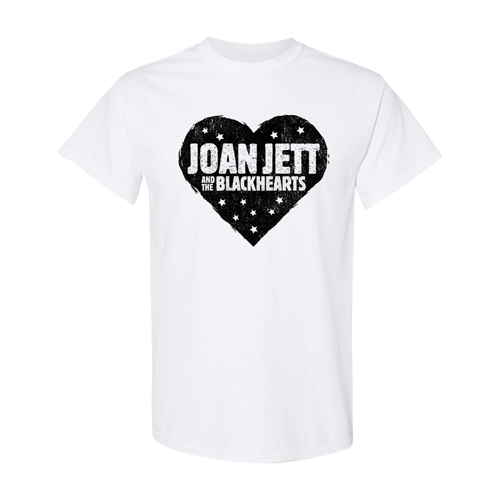 Joan Jett and the Blackhearts - Heart Logo T-Shirt – Joan Jett and the ...